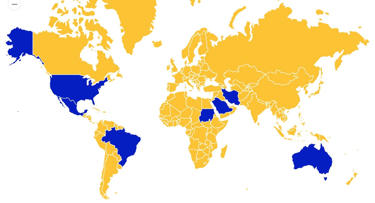 New Interactive NASBP International Surety Bond Map – NASBP