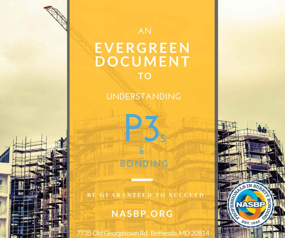 NASBP introduces “An Evergreen Document to Understanding P3s and Bonding” – NASBP